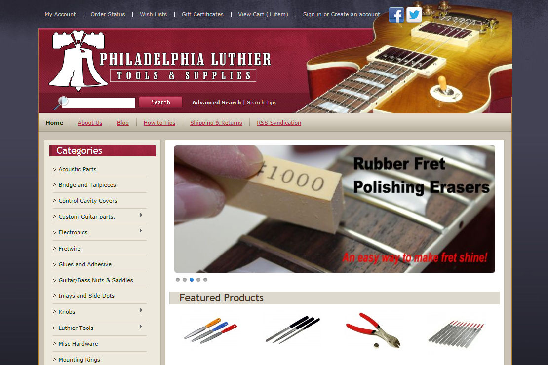 February 2013 – Philadelphia Luthier Tools & Supplies